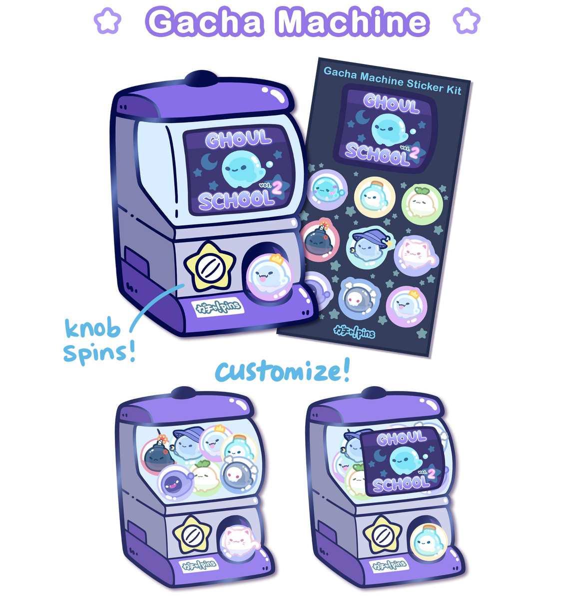 Gacha Machine Pin Kit – GachaPins