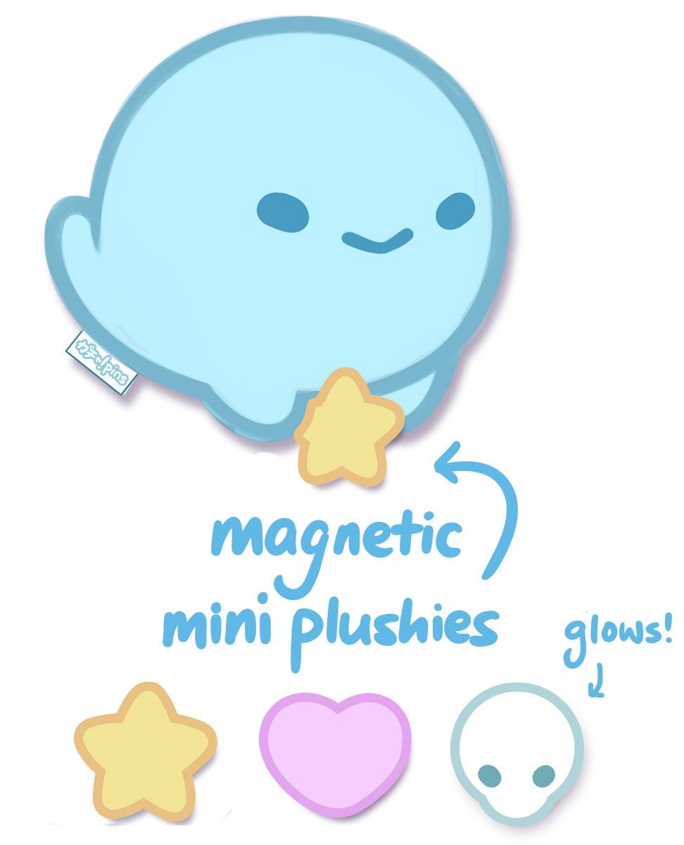 Mini Magnetic Plushies – GachaPins
