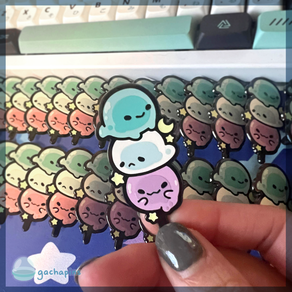 Ghosts Dango – GachaPins